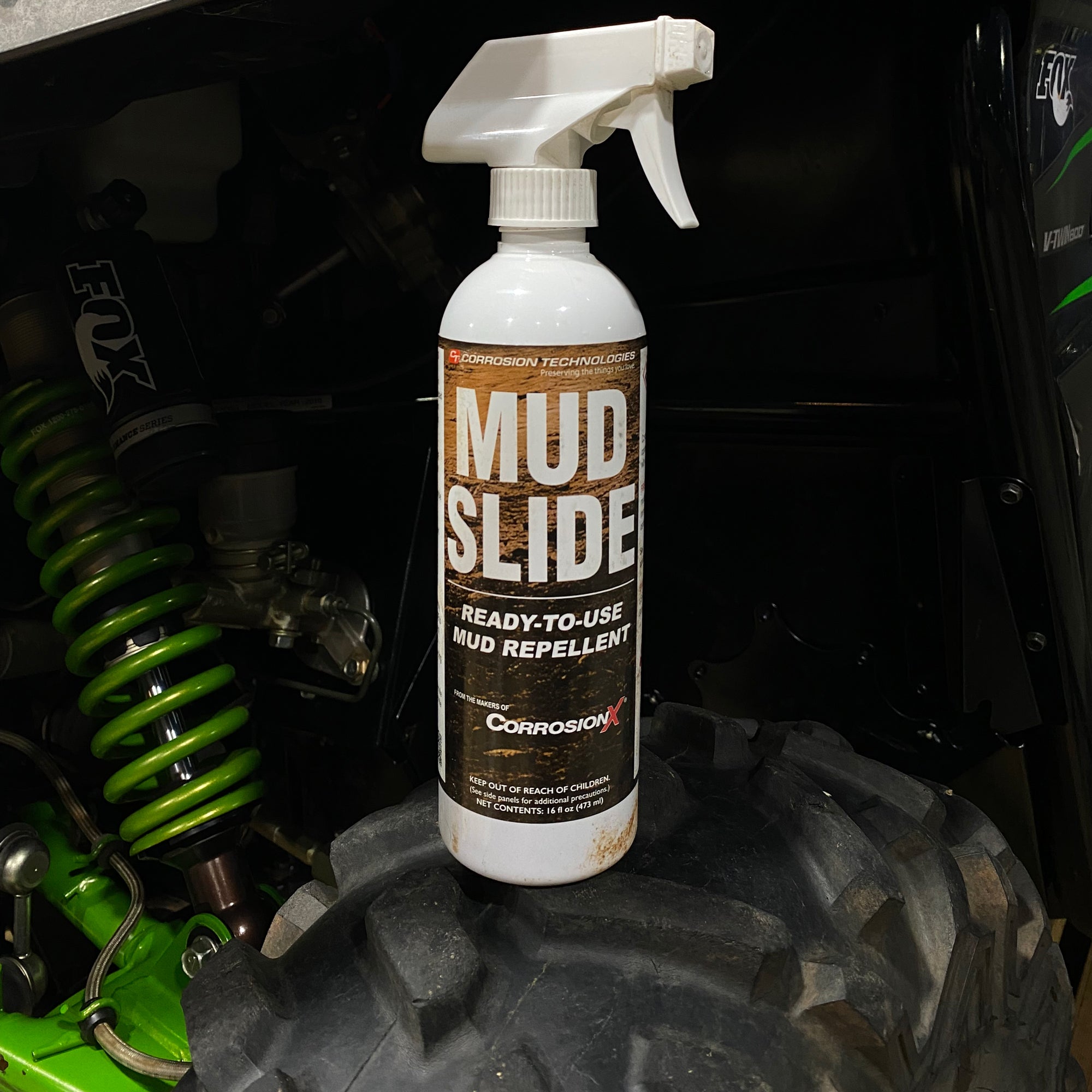 Mud Slide ready-to-use mud repellent – Corrosion Technologies