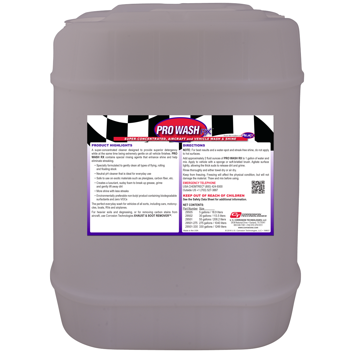 Pro Wash RX – Corrosion Technologies