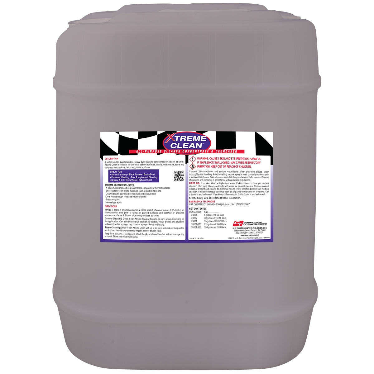 Xtreme Clean general purpose cleaner / degreaser – Corrosion Technologies