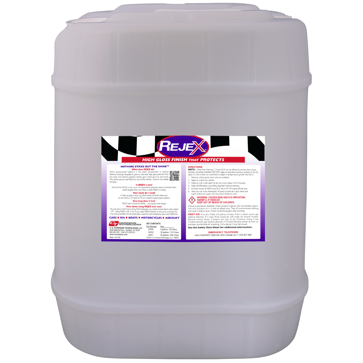 RejeX high gloss finish that protects – Corrosion Technologies