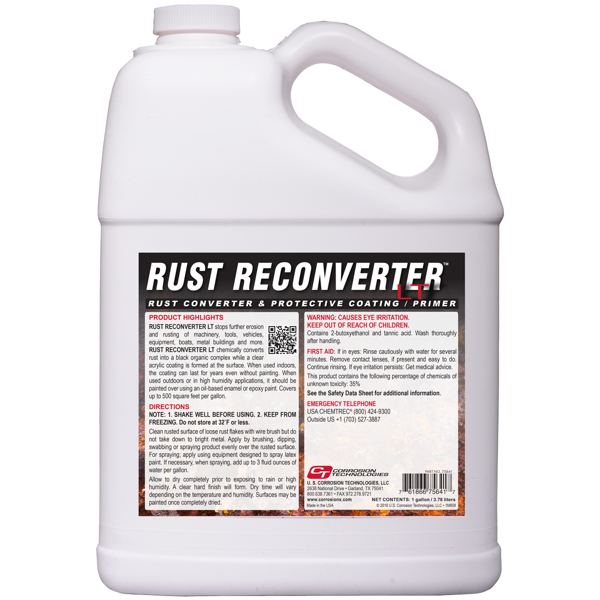 Rust Reconverter LT Corrosion Technologies Rust Reconverter LT Corrosion Technologies